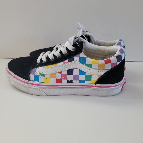 Vans | Shoes | Vans Old Skool Little Kids Rainbow | Poshmark
